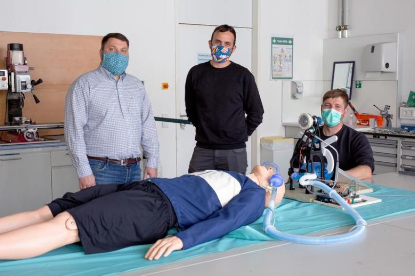 HTWK Leipzig entwickelt Notfallbeatmungsgerät | Management-Krankenhaus HTWK Leipzig entwickelt Notfallbeatmungsgerät | Management-Krankenhaus